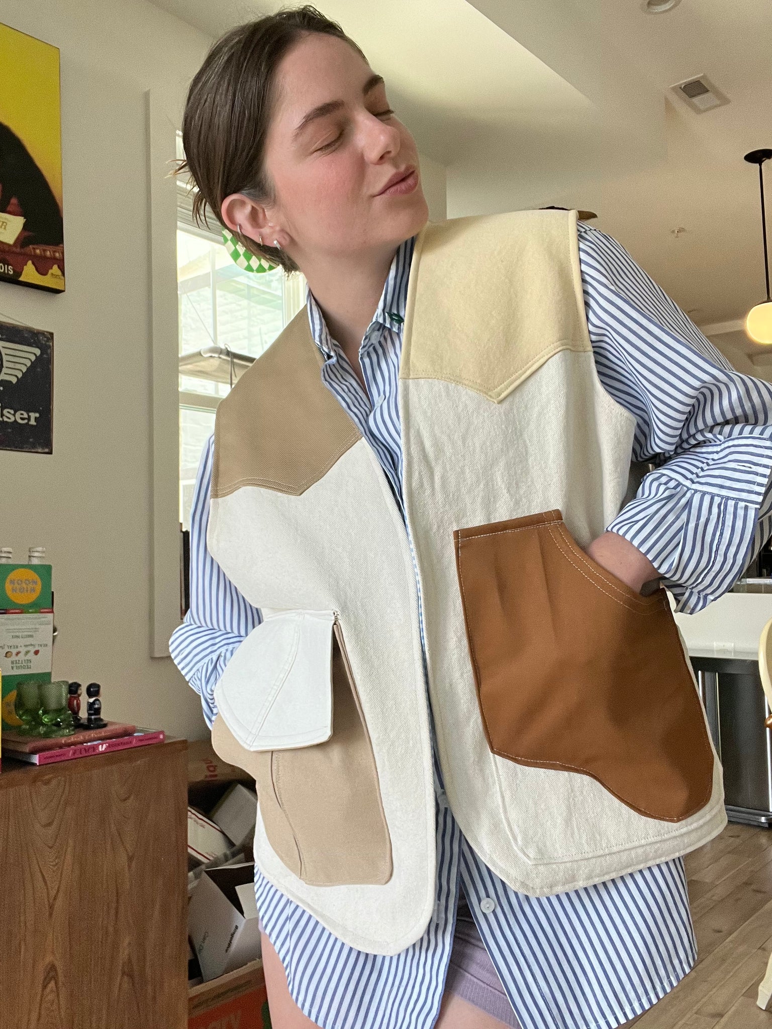 Winona Vest PDF Pattern – Daisy Chain Patterns