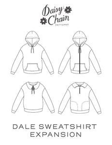 Dale Bundle! Dale Sweatshirt and Expansion PDF Pattern – Daisy Chain ...