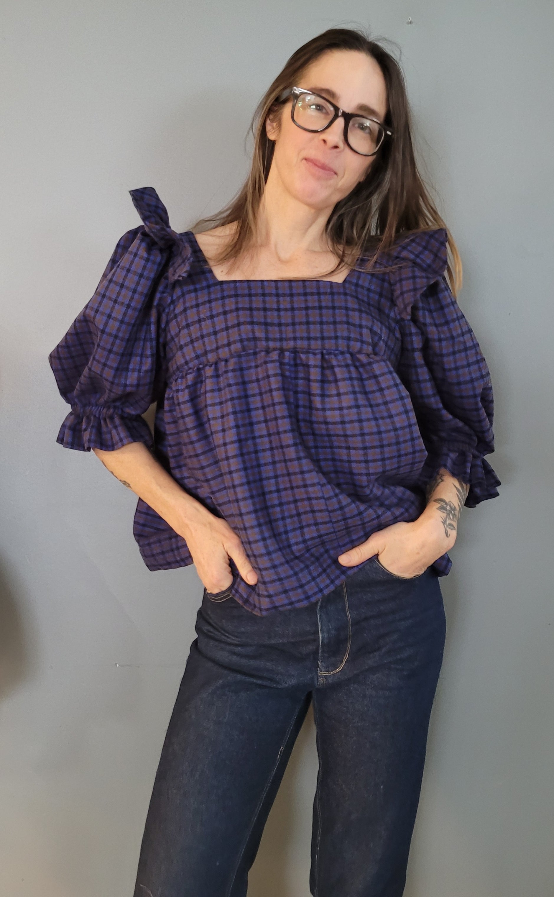 Polly Blouse & Dress PDF Pattern – Daisy Chain Patterns