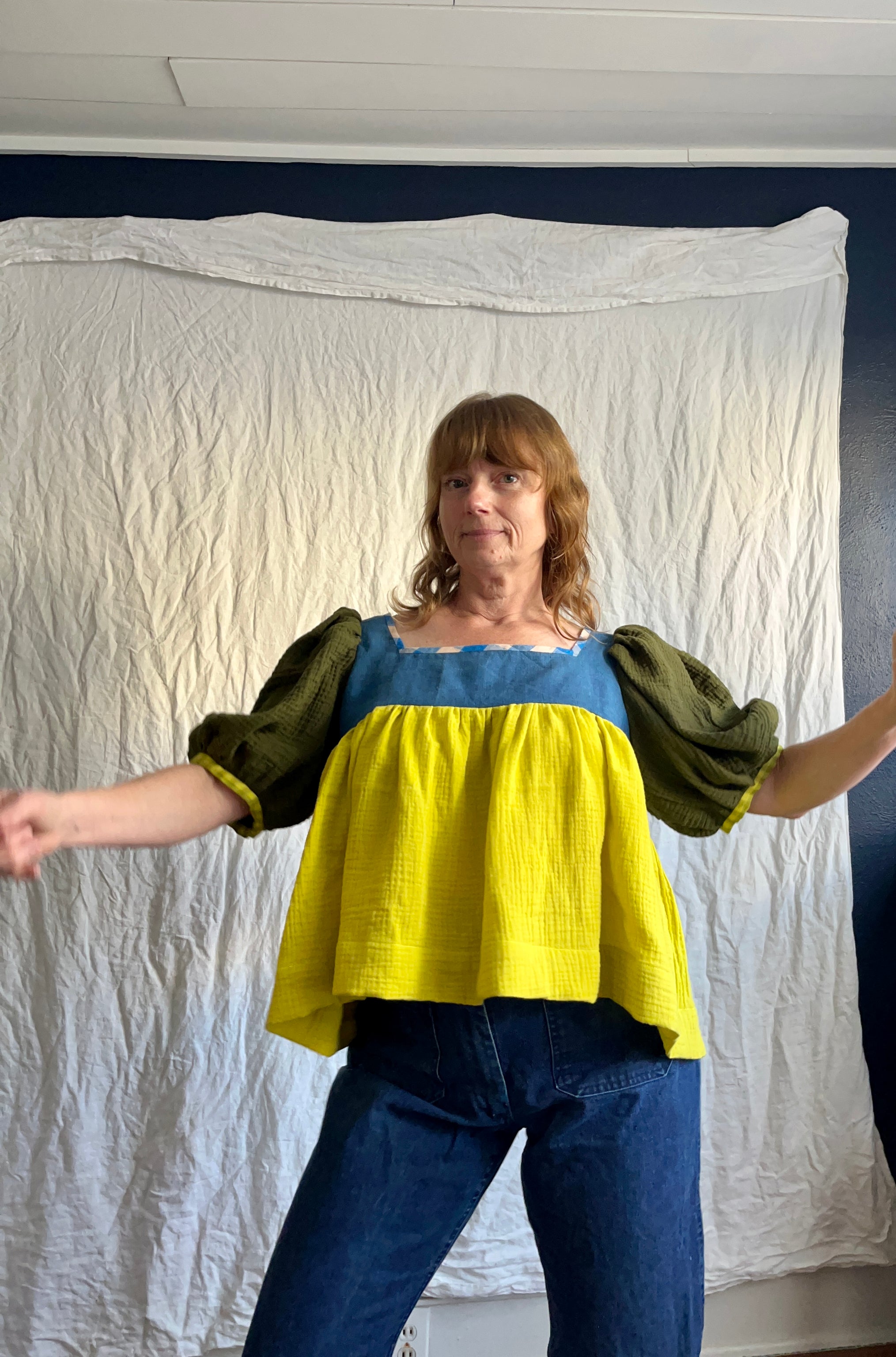 Polly Blouse & Dress PDF Pattern – Daisy Chain Patterns