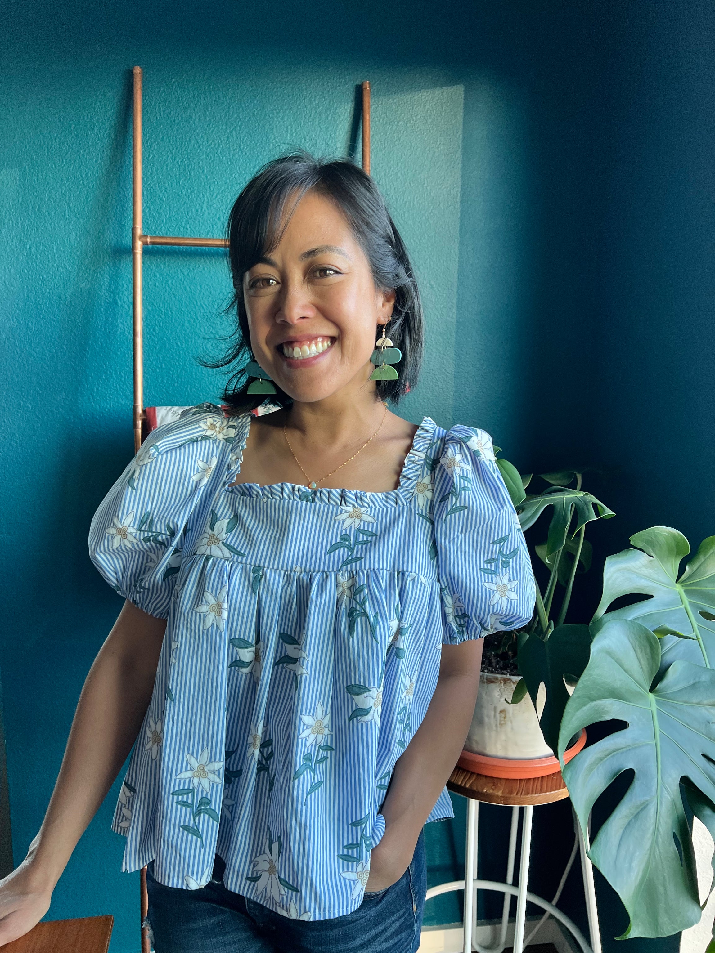 Polly Blouse & Dress PDF Pattern – Daisy Chain Patterns