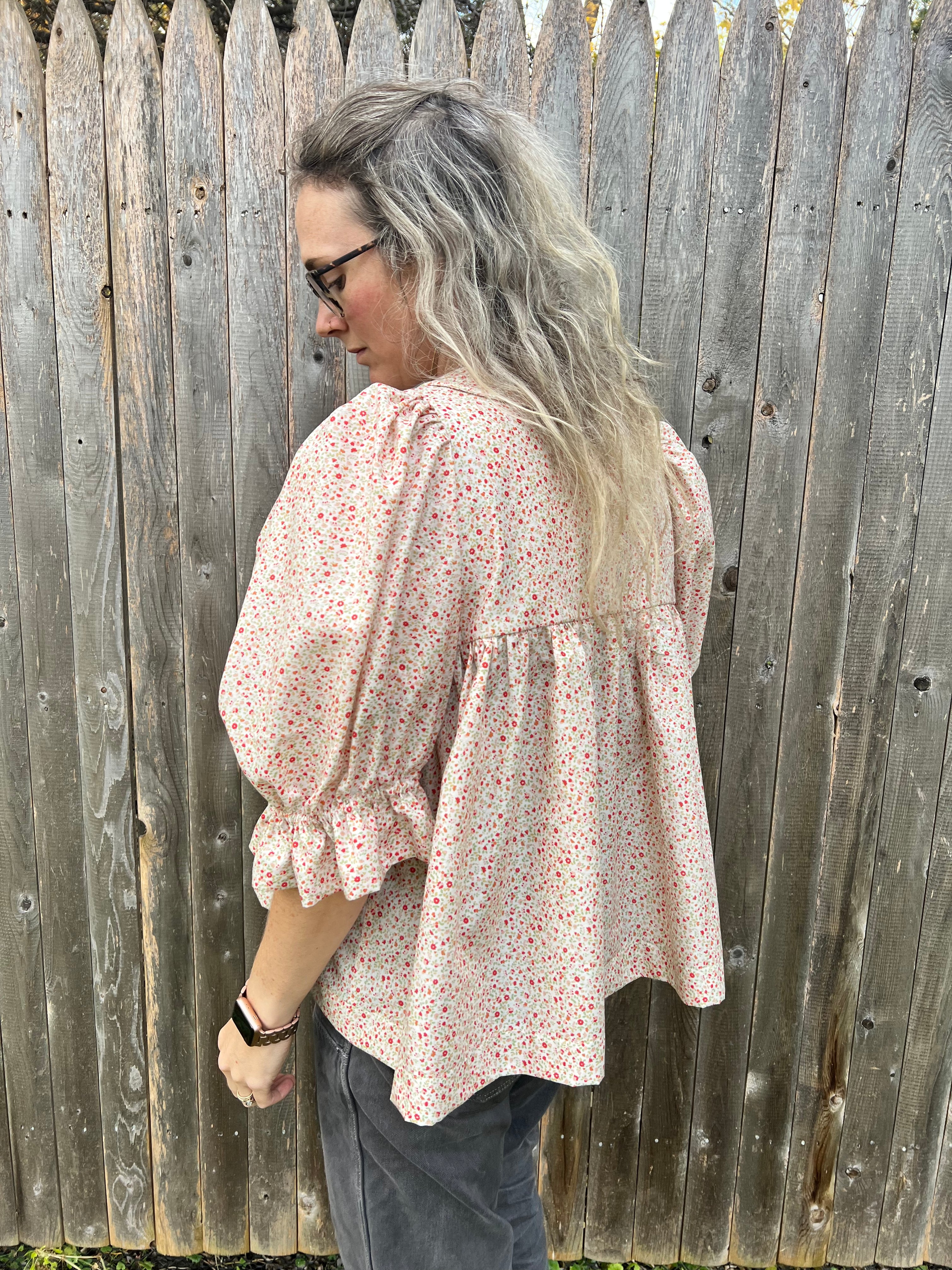 Polly Blouse & Dress PDF Pattern – Daisy Chain Patterns