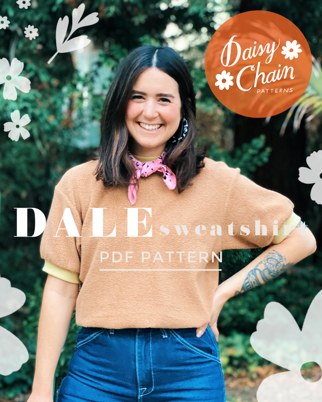 Dale Sweatshirt PDF Pattern – Daisy Chain Patterns